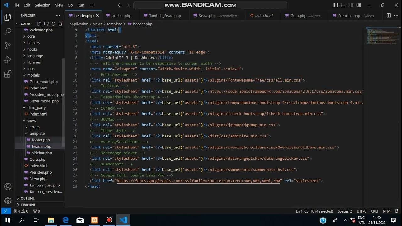 Demo project mata pelajaran pemrograman web dan perangkat bergerak - YouTube