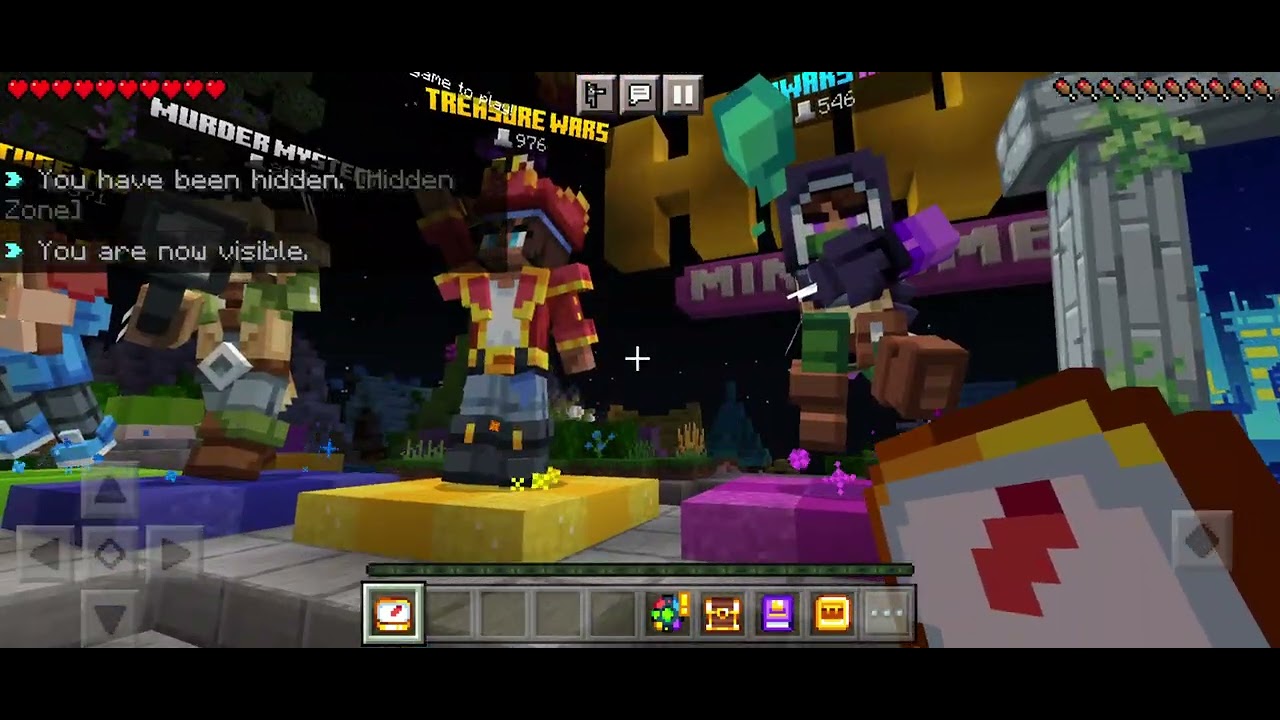playing on the hive on minecraft bedrock for the first time - YouTube