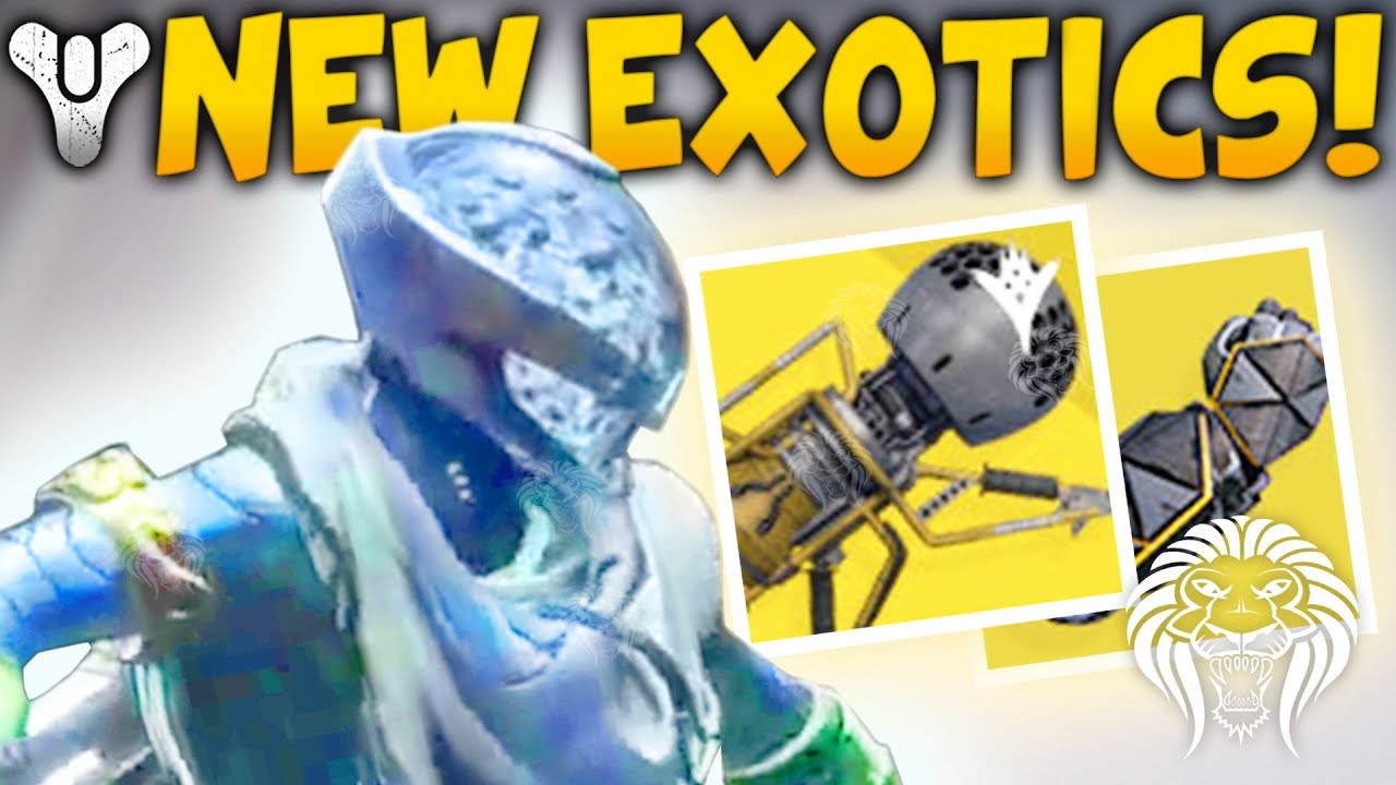 Destiny 2: NEW EXOTICS GAMEPLAY! 7x Damage, Black Holes, Dubious Volley ...