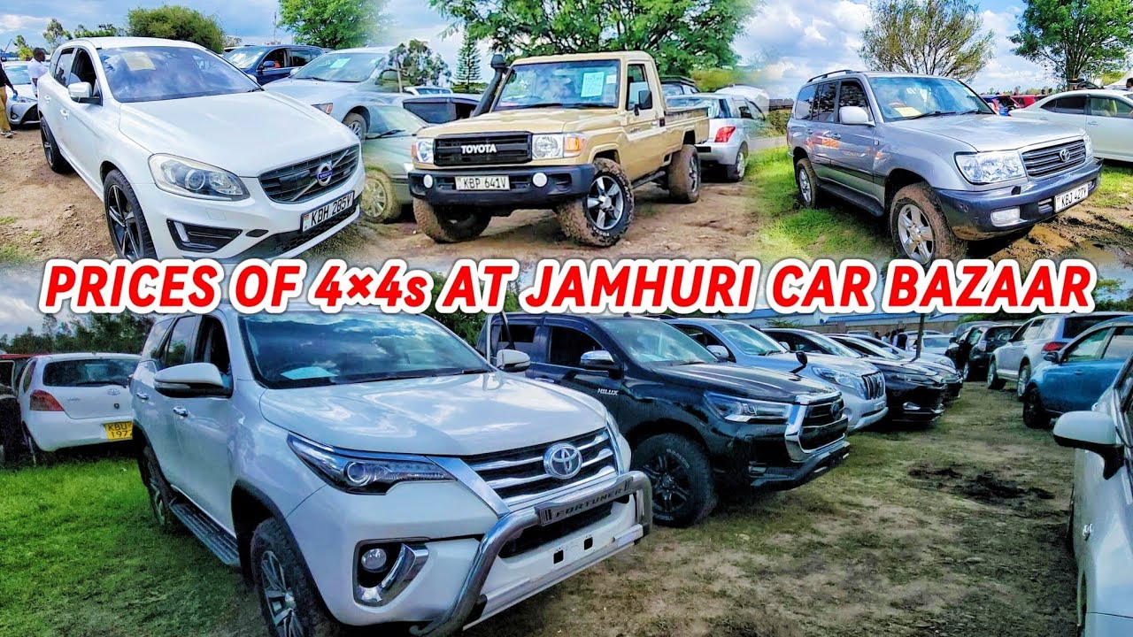FIND UNBEATABLE PRICES ON A WIDE RANGE OF 4×4s AT JAMHURI CAR BAZAAR 🚗💥🎄 - YouTube