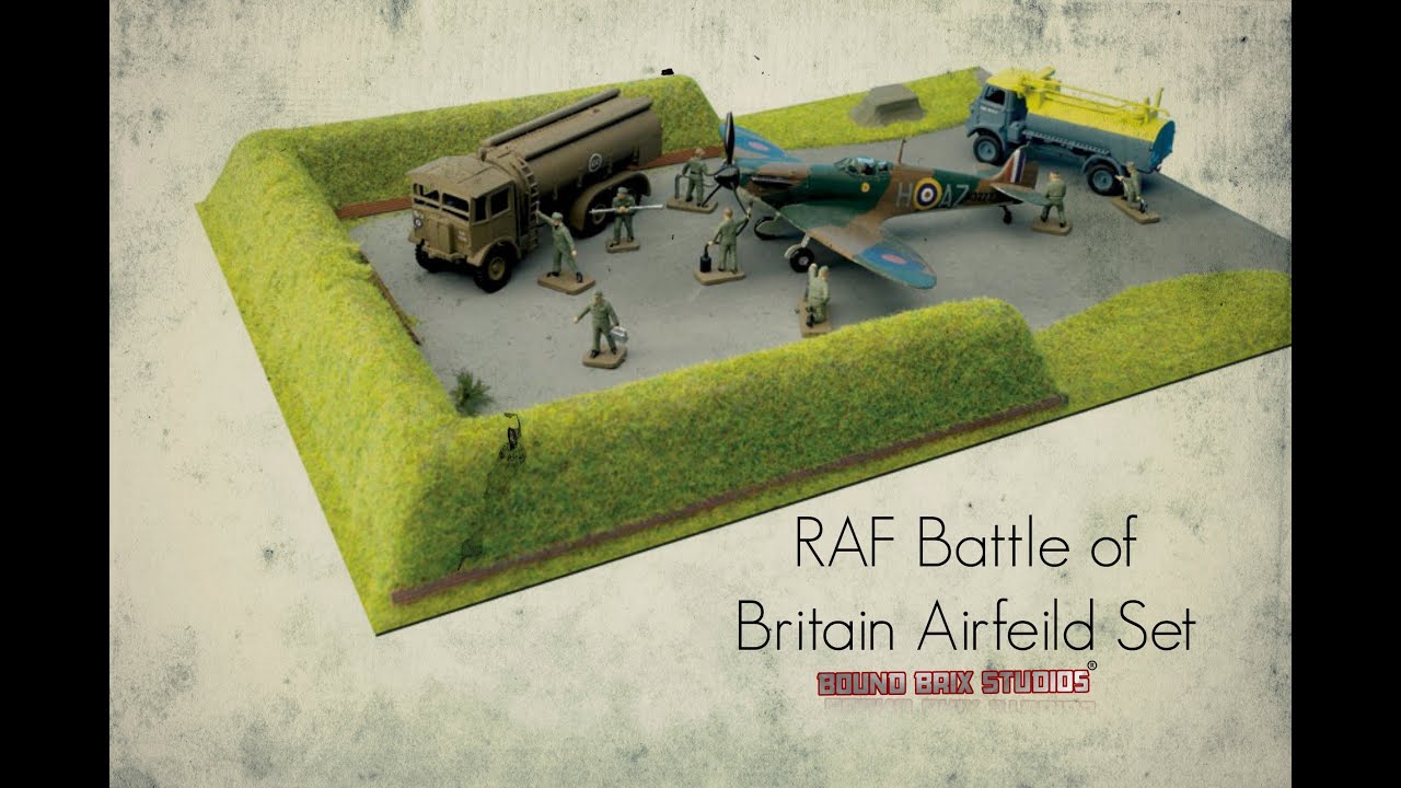Airfix 1:76 RAF Battle of Britain Airfield Set - YouTube