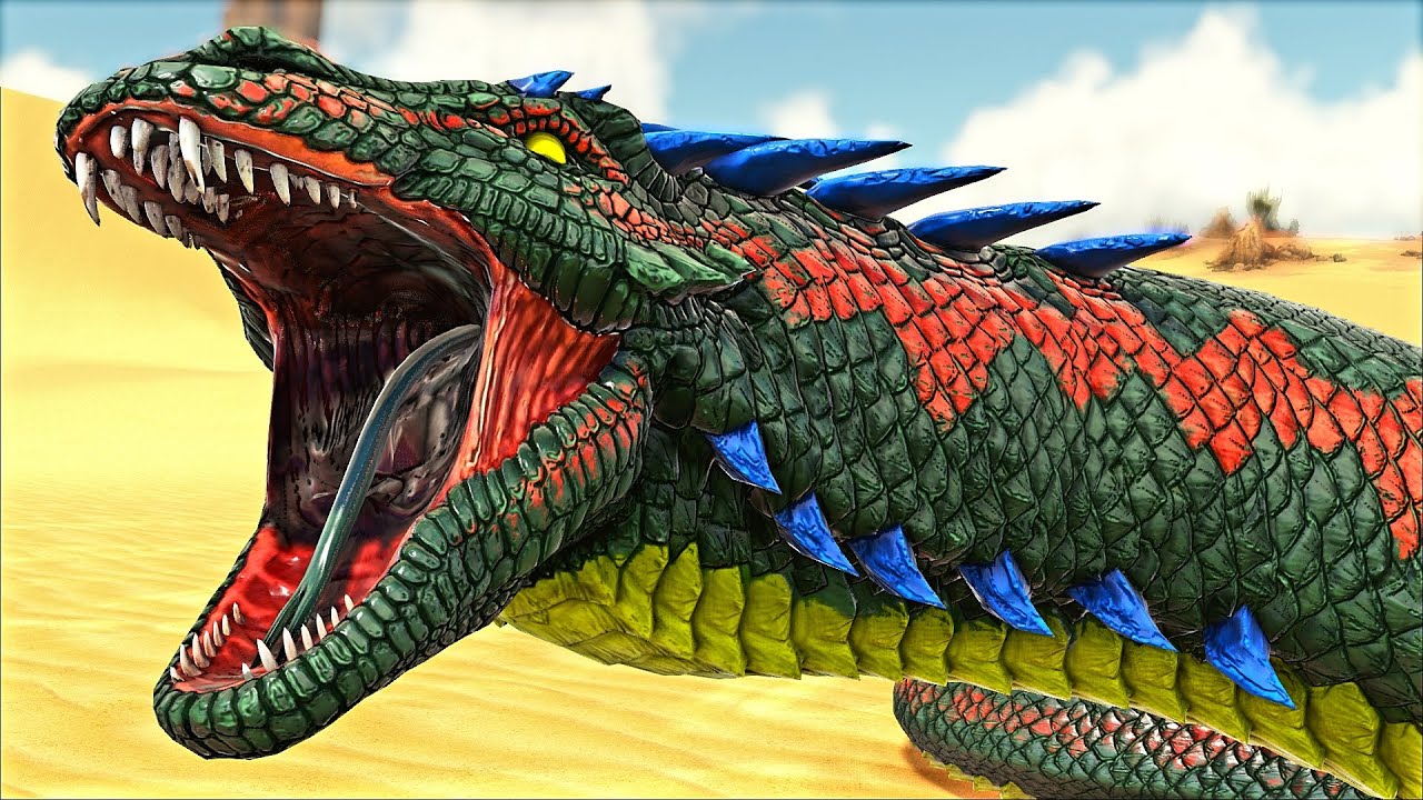 NEW TITANUS DOUG VS DINOSAURS (ARK SURVIVAL EVOLVED BATTLE) - YouTube