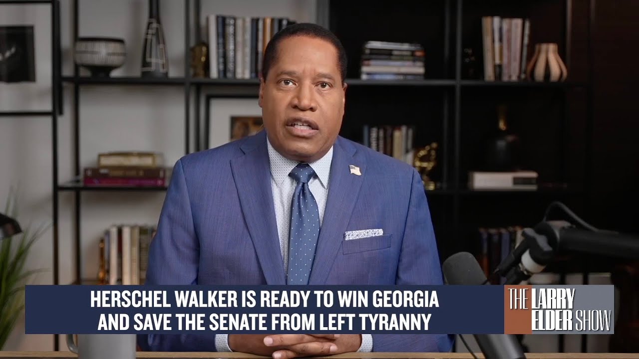 Herschel Walker Joins Larry Elder to Discuss the Georgia Senate Race ...