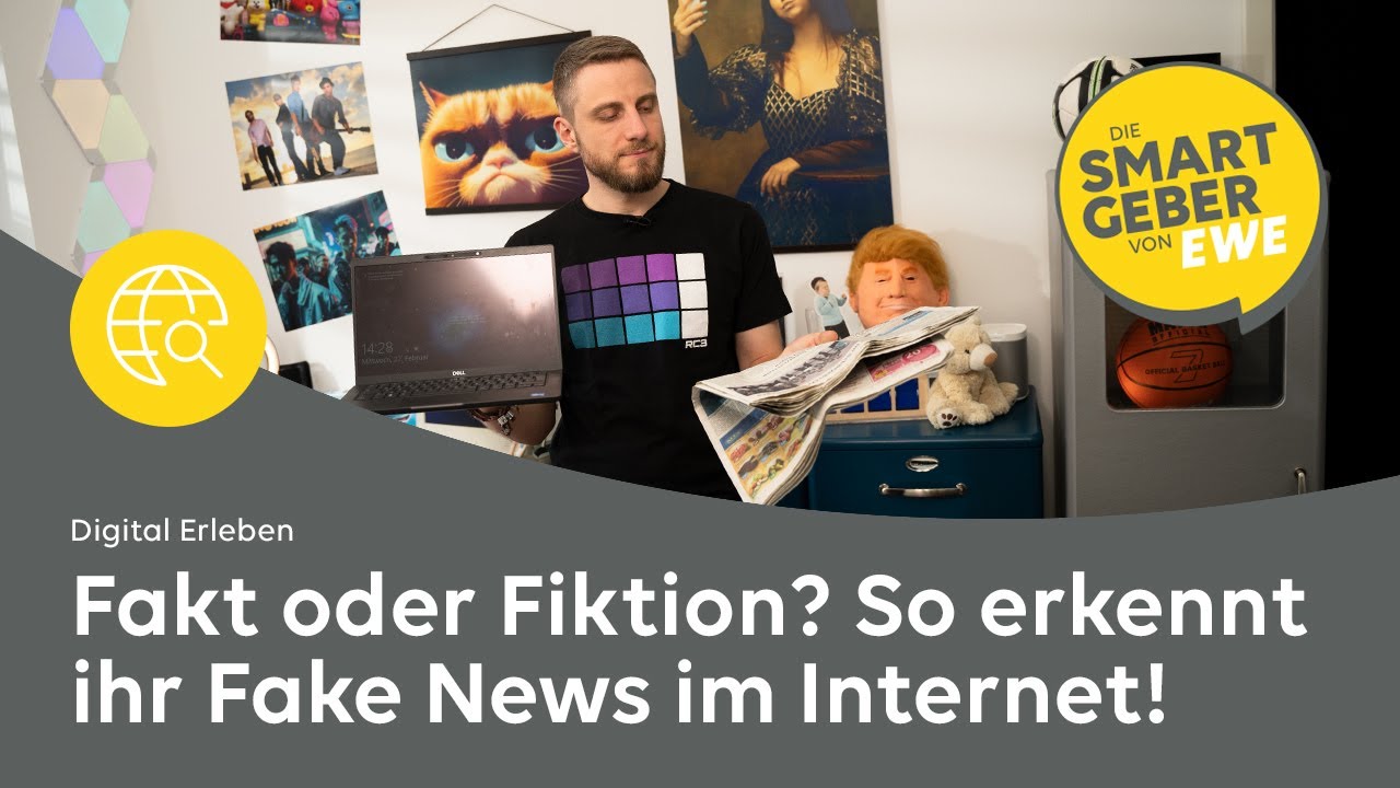 Fake News erkennen: Drei Tipps von SMARTGEBER Jan! - YouTube
