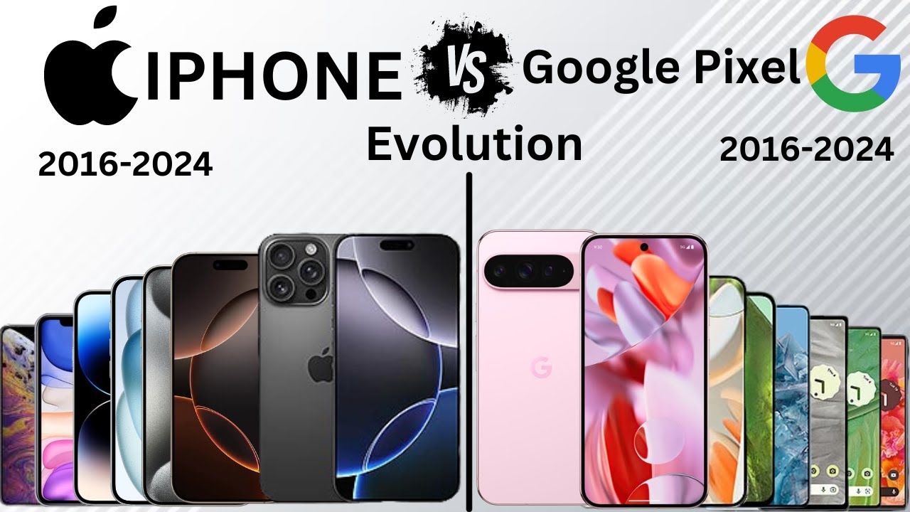 iPhone vs Google Pixel Comparison - YouTube