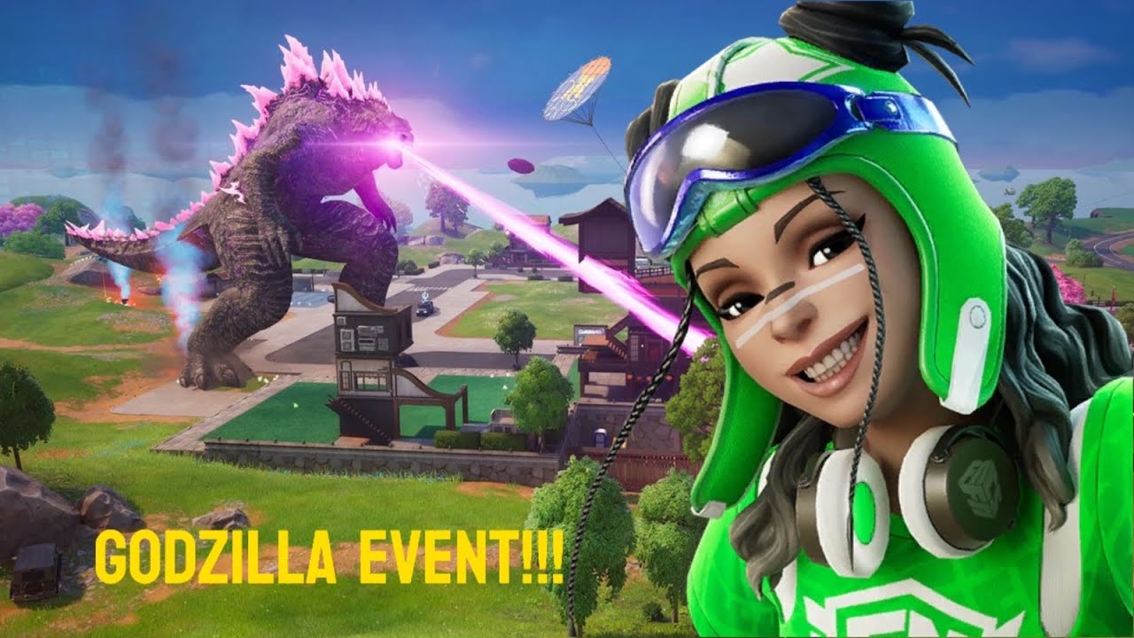 Godzilla Event in Fortnite. - YouTube