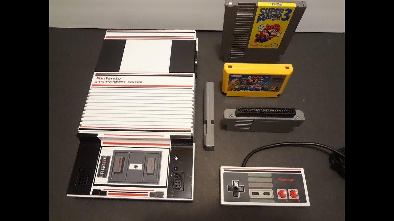 Nintendo (NES) Side Loader build complete. - YouTube