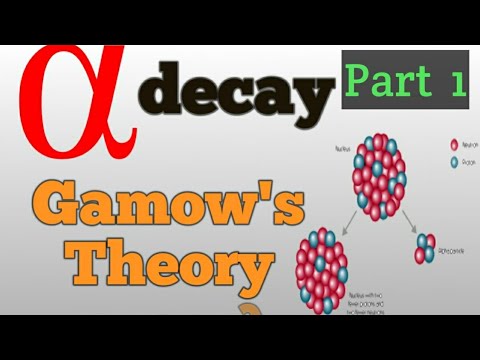 Gamow's theory of Alpha decay || Deepa Chandra - YouTube