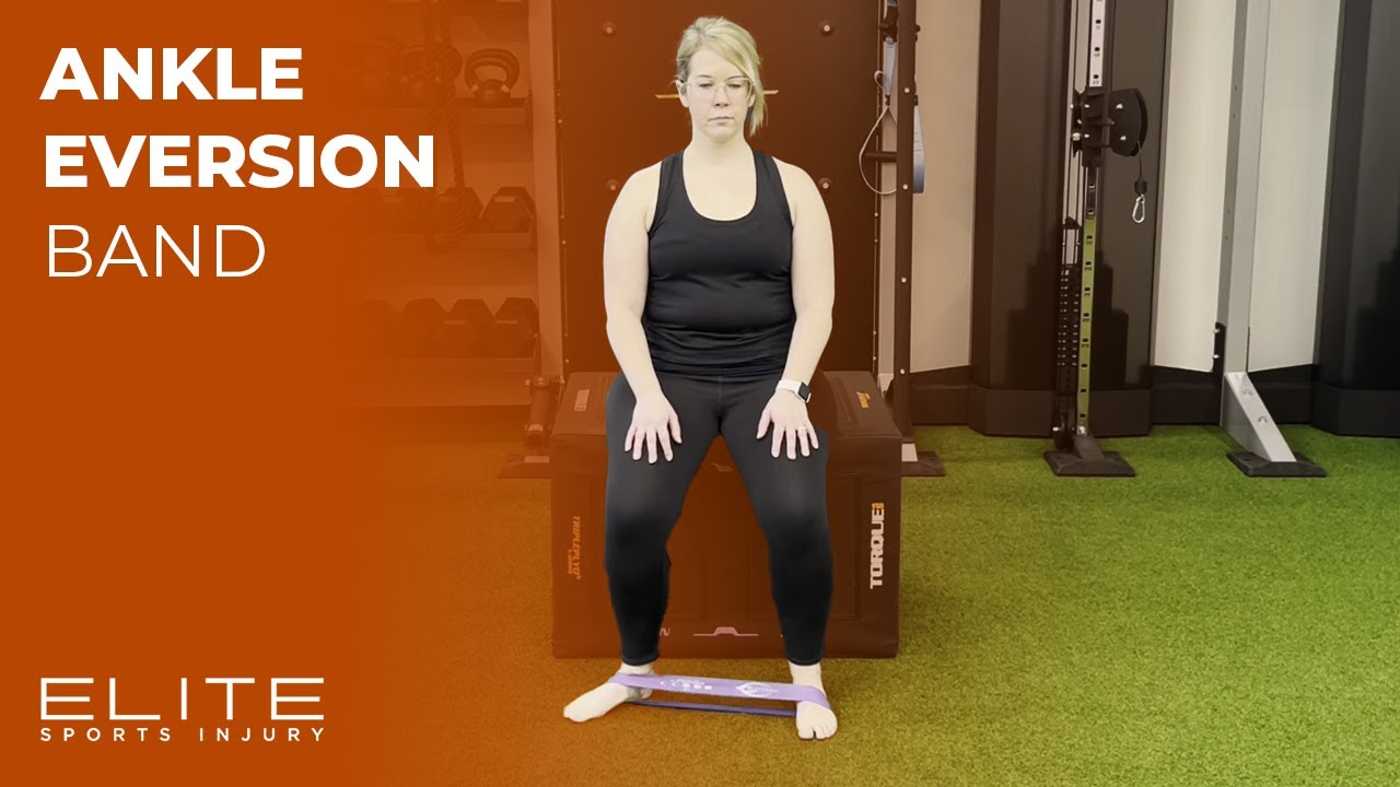 Ankle Eversion - Band - YouTube