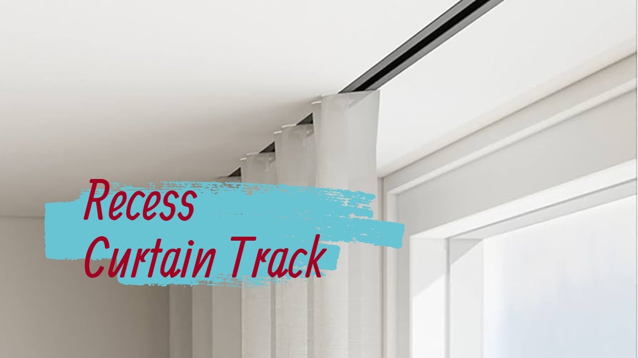 Recess Curtain Track - YouTube