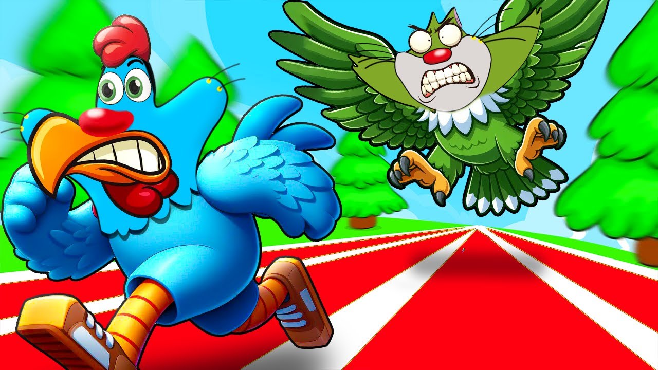 Roblox Animal Race With Oggy And Jack - YouTube