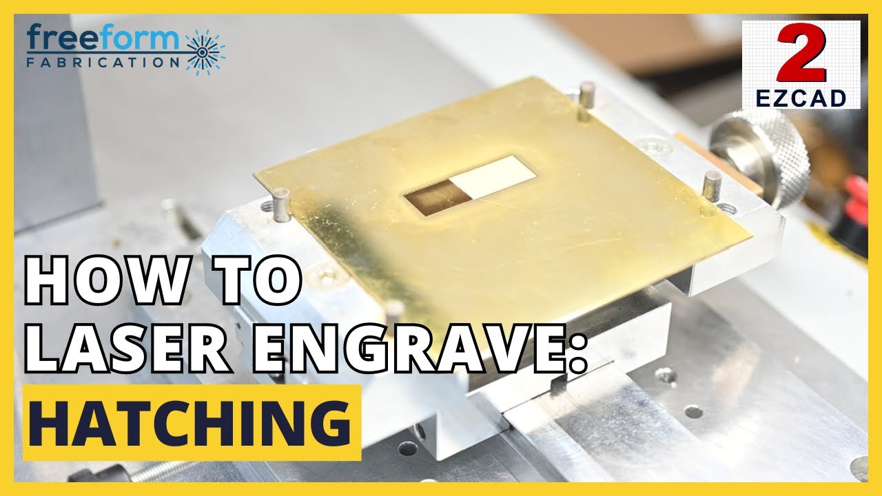 How to Laser Engrave: Hatching (EzCAD 2) - YouTube