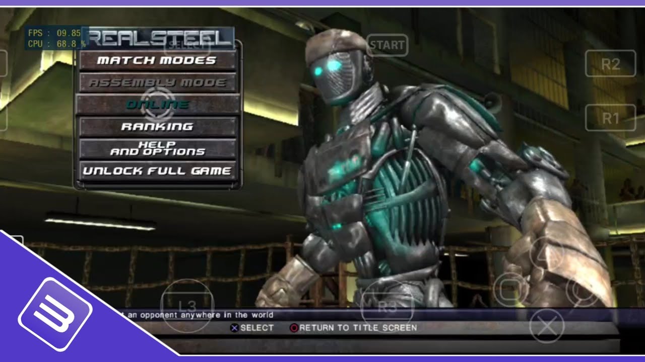 Real Steel (PS3) on Android | RPCS3 alpha-6 - YouTube