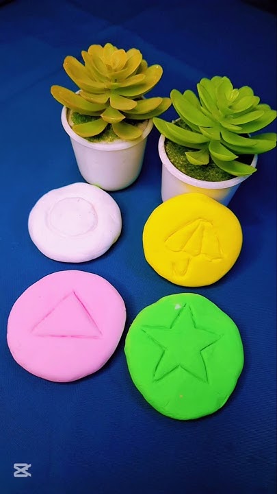 Making squid game dalgona candy clay☺☺game#diy#Dalgoncandy#clay - YouTube
