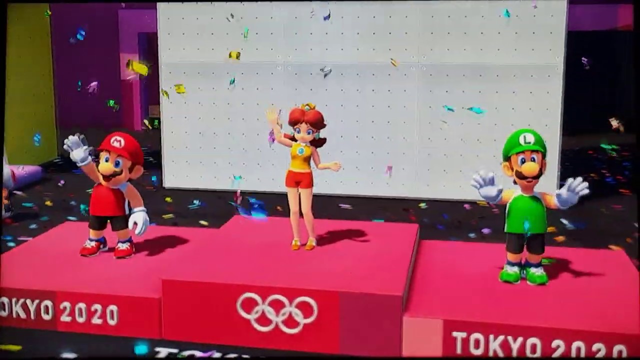 Mario & Sonic Tokyo 2020 Sport Climbing #8 (Daisy) - YouTube