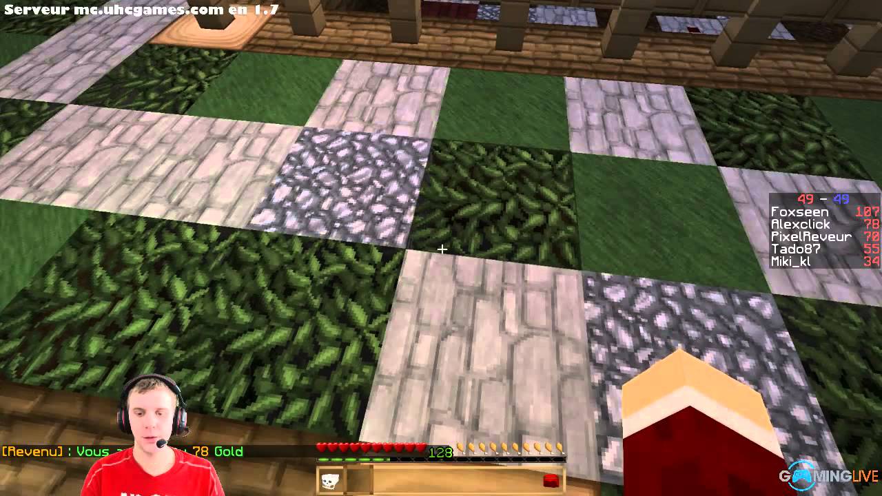 Rediffusion Live 04 Septembre Jeux Minecraft Sur Uhcgames Youtube