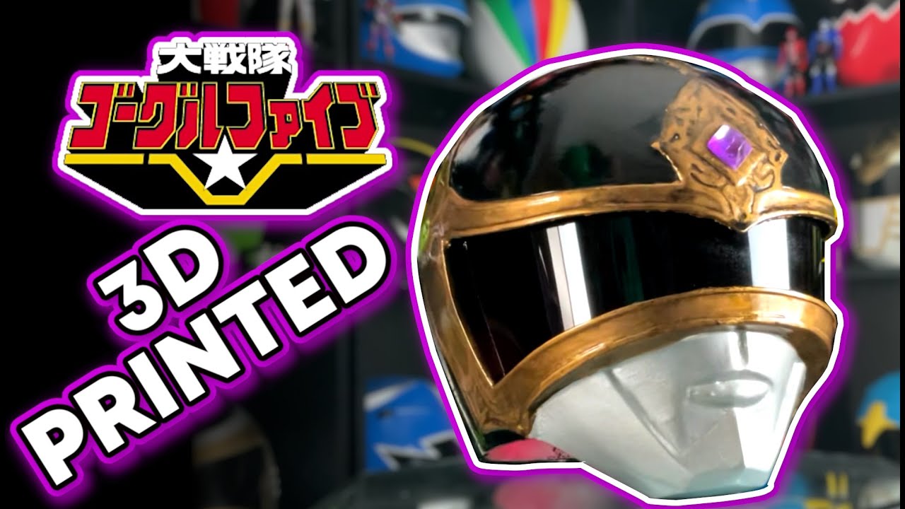 This Might Be My Favorite Goggle V Helmet! Love the Purple Gem! 大戦隊ゴーグル ...