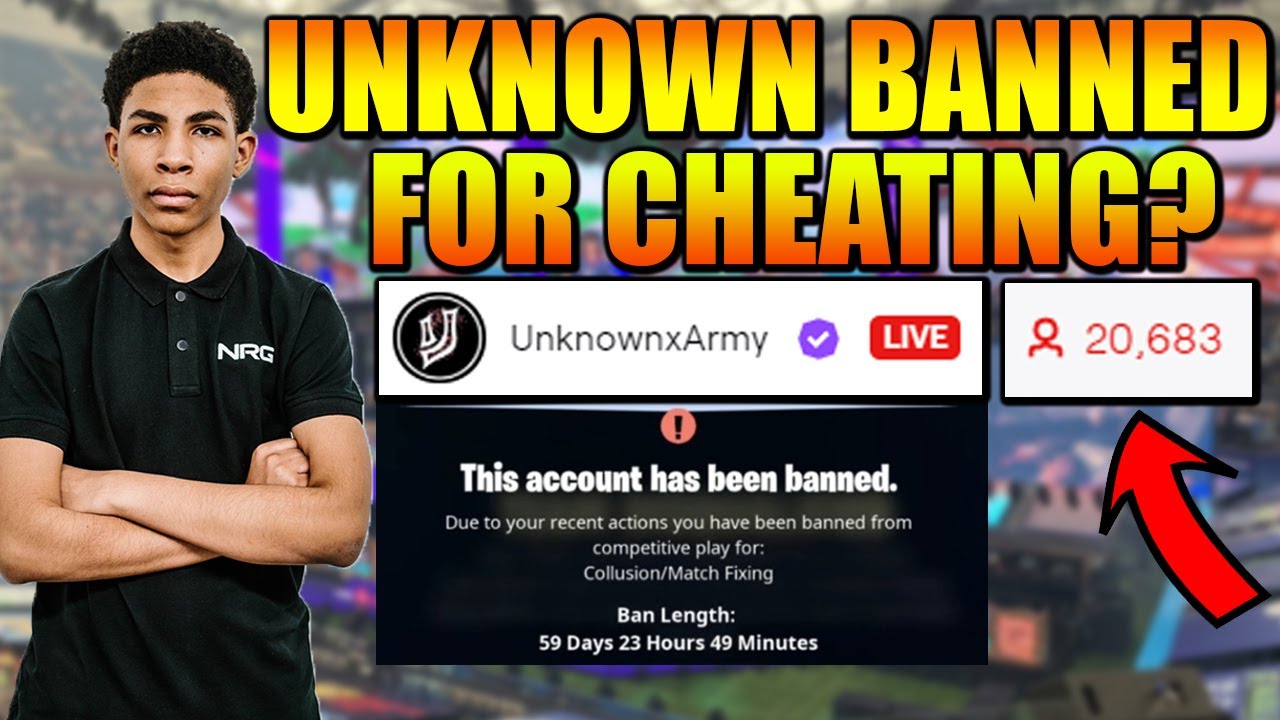 UnknownxArmy & PROS Caught LIVE on stream CHEATING? - YouTube