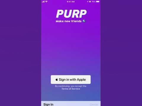 purp Make New Friends COMPLETE APP OVERVIEW - YouTube