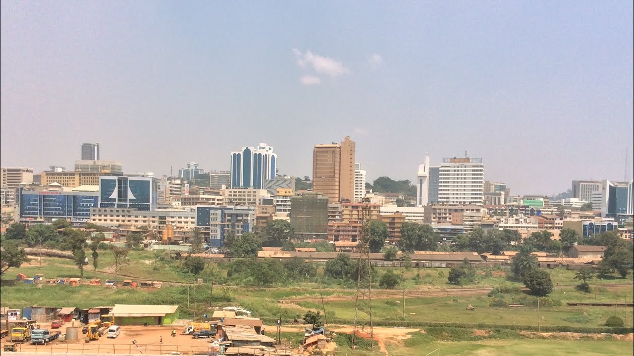Beautiful Aerial View Of Kampala City, Uganda - YouTube