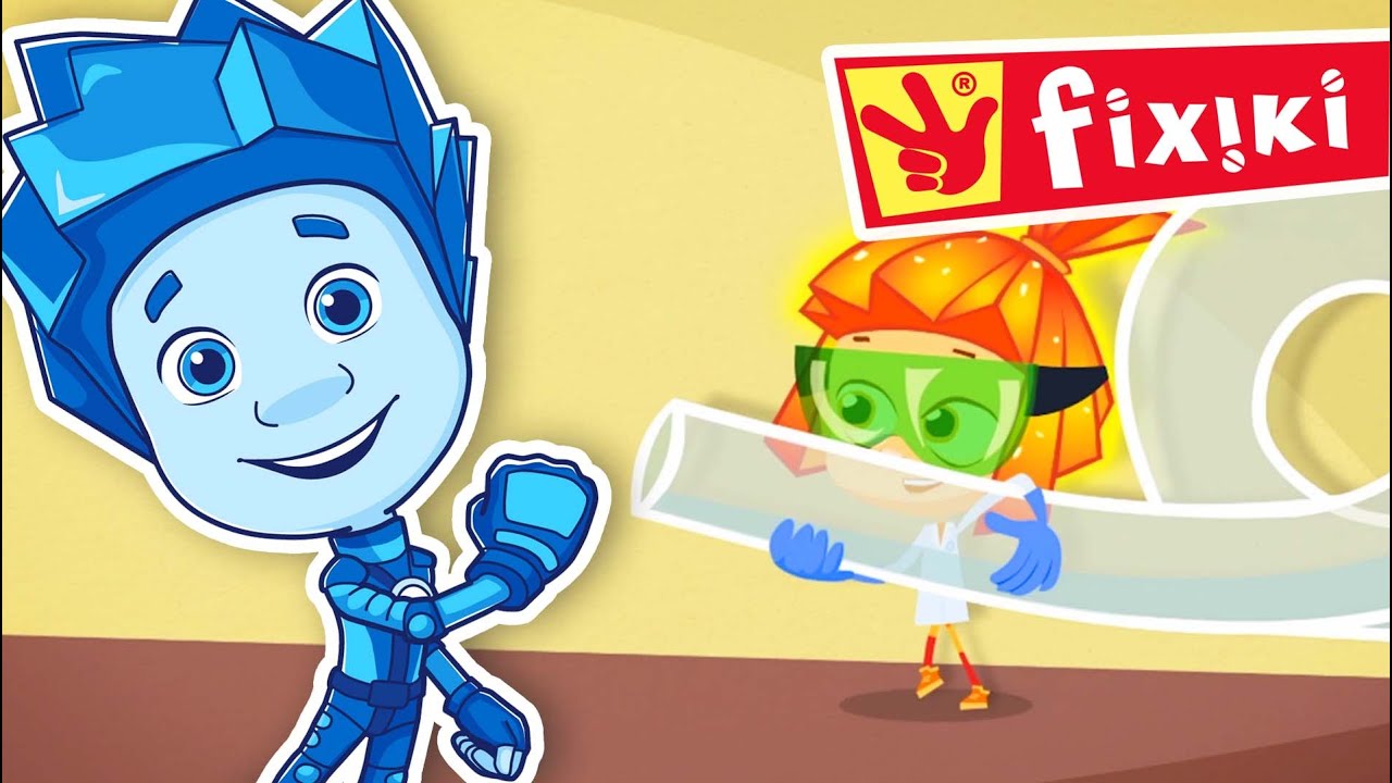 Desene Fixiki - Învață cu Nolik despre experimente: Nivela și Reacția ...