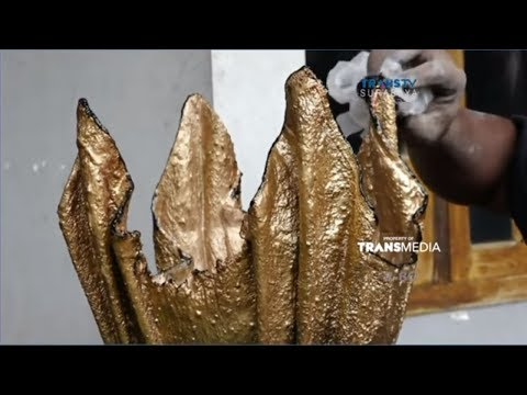 Unik & Artistik, Pot Dari Handuk Bekas