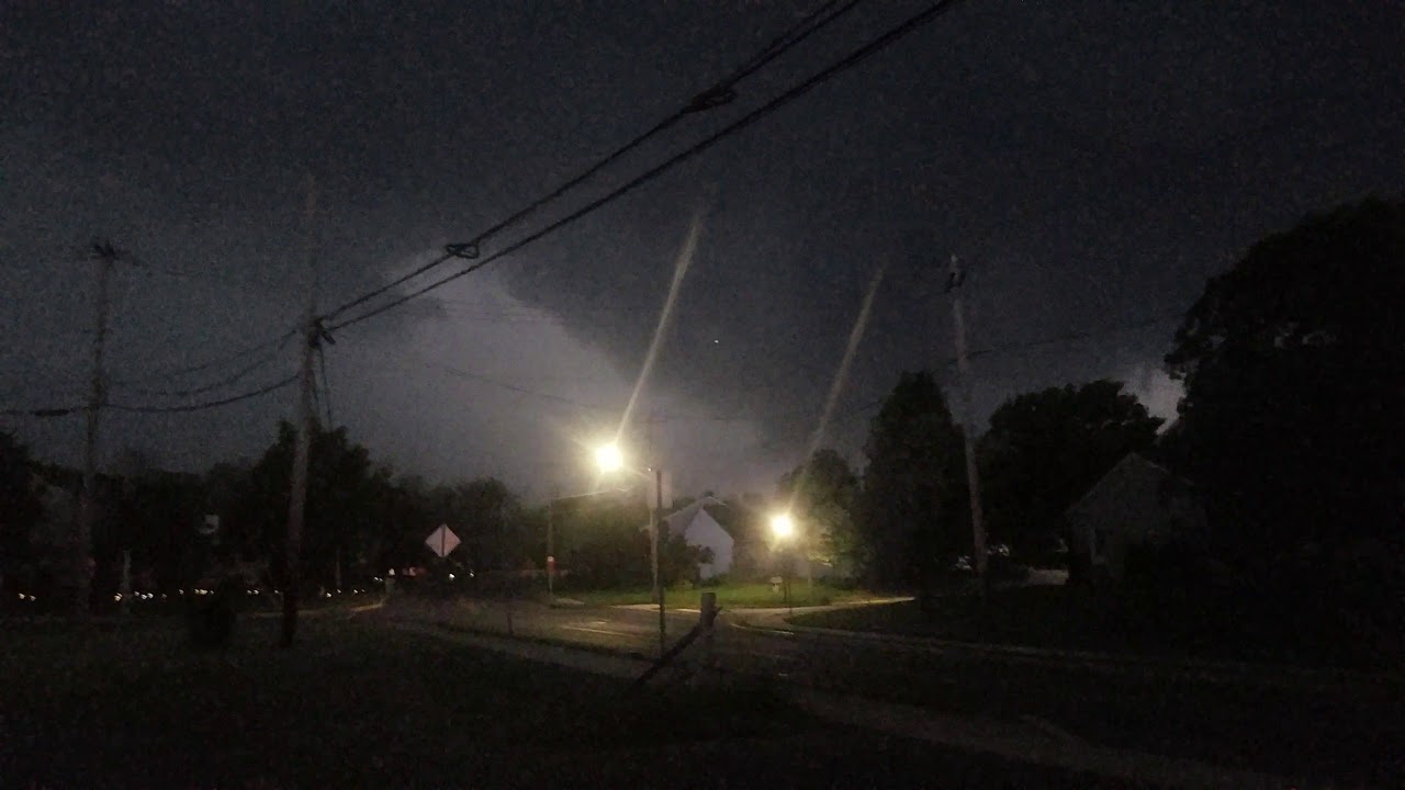 Denver Pennsylvania may 19, 2019 Funnel cloud beginning to form - YouTube