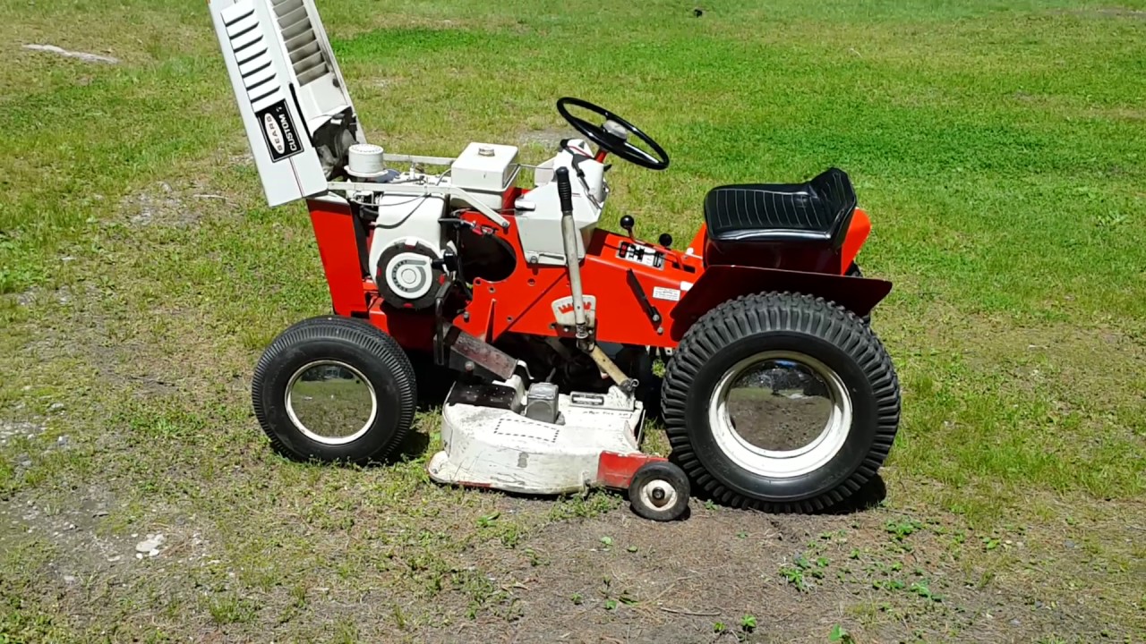 Sears Custom-7 Tractor one owner. Part II - YouTube