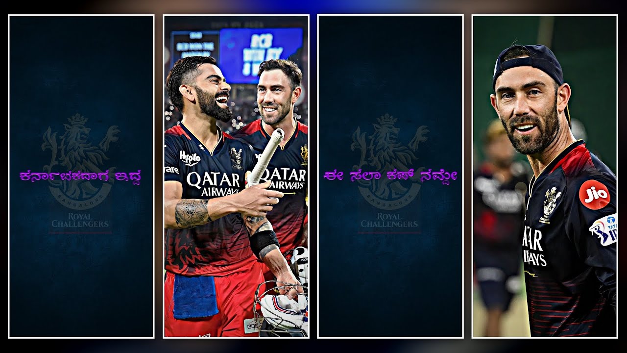 RCB Insta Trending Video Editing In Alight Motion Video Kannada ...