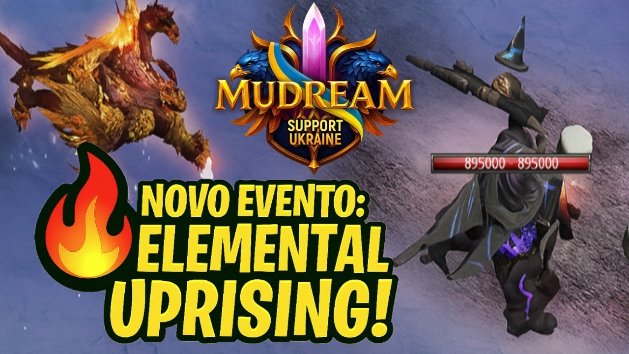 ⚡ATUALIZAÇÃO NO MUDREAM — Conheça o Evento ELEMENTAL UPRISING! - YouTube
