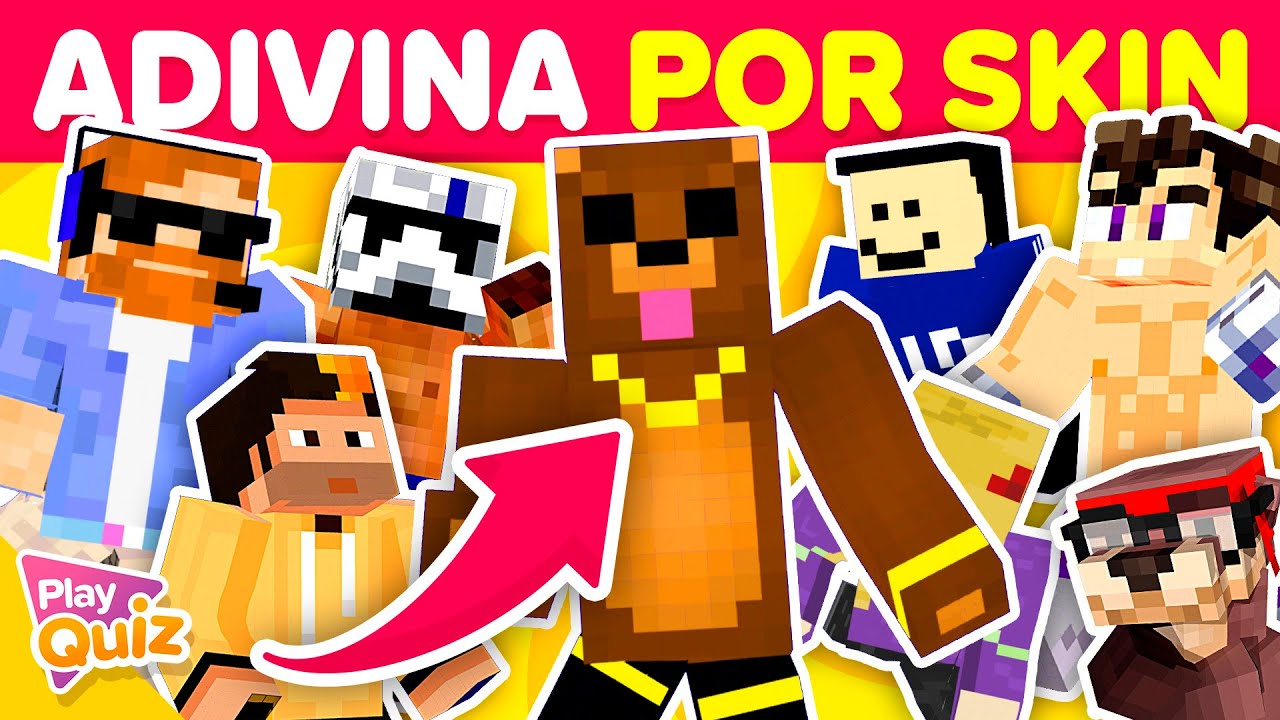Adivina el Streamer por su Skin de Minecraft 🦦👾🐼 - Especial Streamers ...