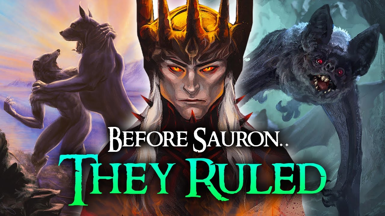 The First Werewolves & Vampires of Middle-Earth | Tolkien Explained ...