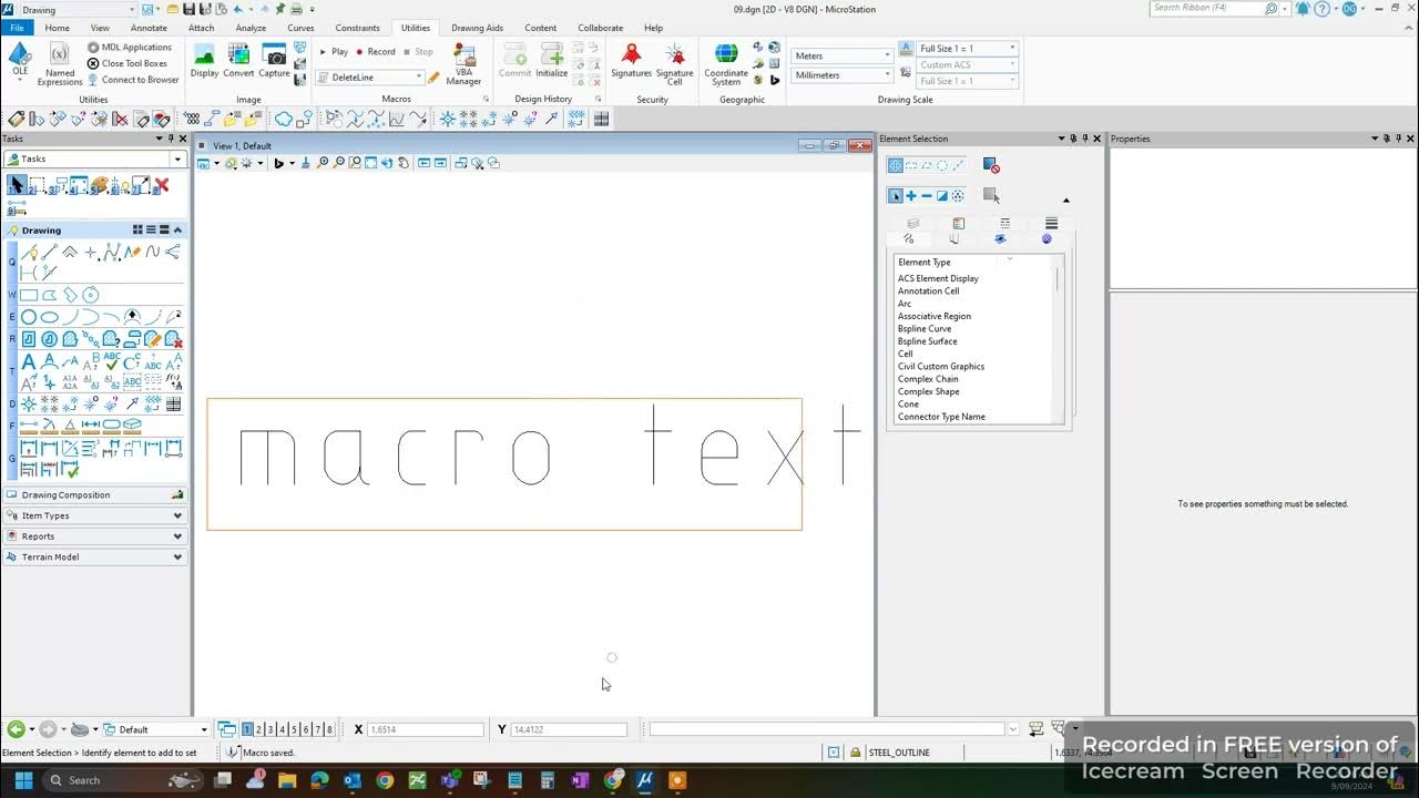 MicroStation CONNECT Edition: How To Delete Line From Multiple Drawings ...