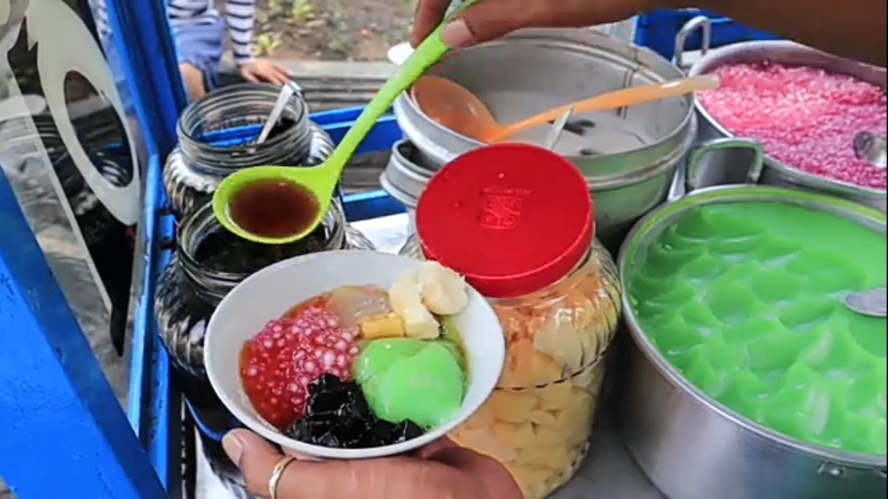 EXPERIMEN JUAL ES SUMSUM + CENDOL - YouTube