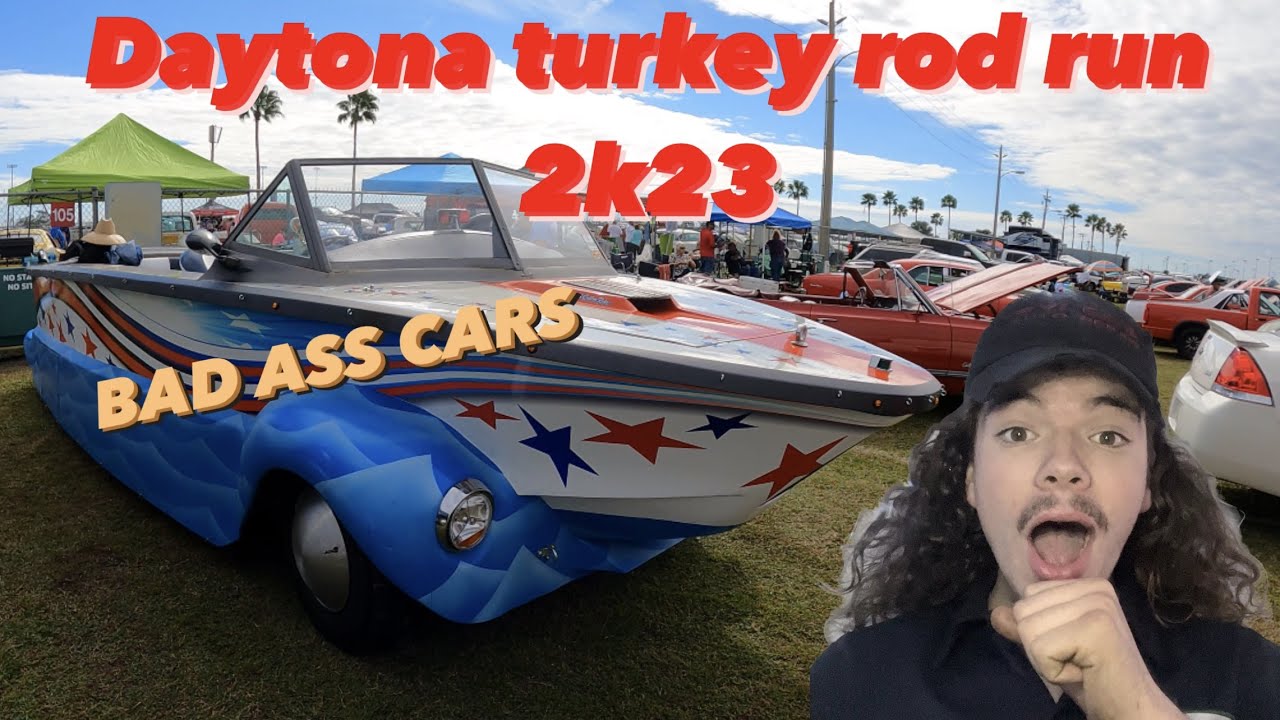 Biggest classic car show, Daytona Turkey Rod Run 2023 pt 2 - YouTube