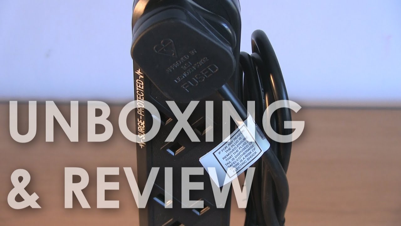 Duronic ST10B 10-way Extension Lead | Unboxing & Review| HD - YouTube