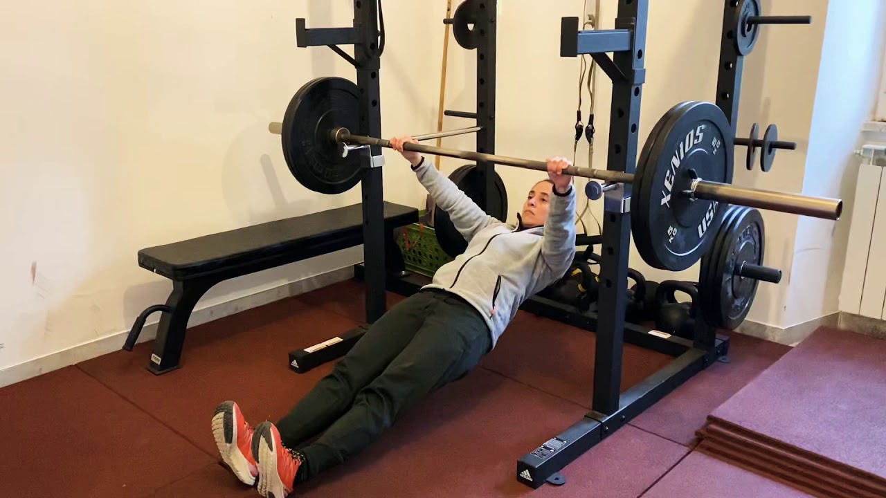 Wide Grip Inverted Rows - YouTube