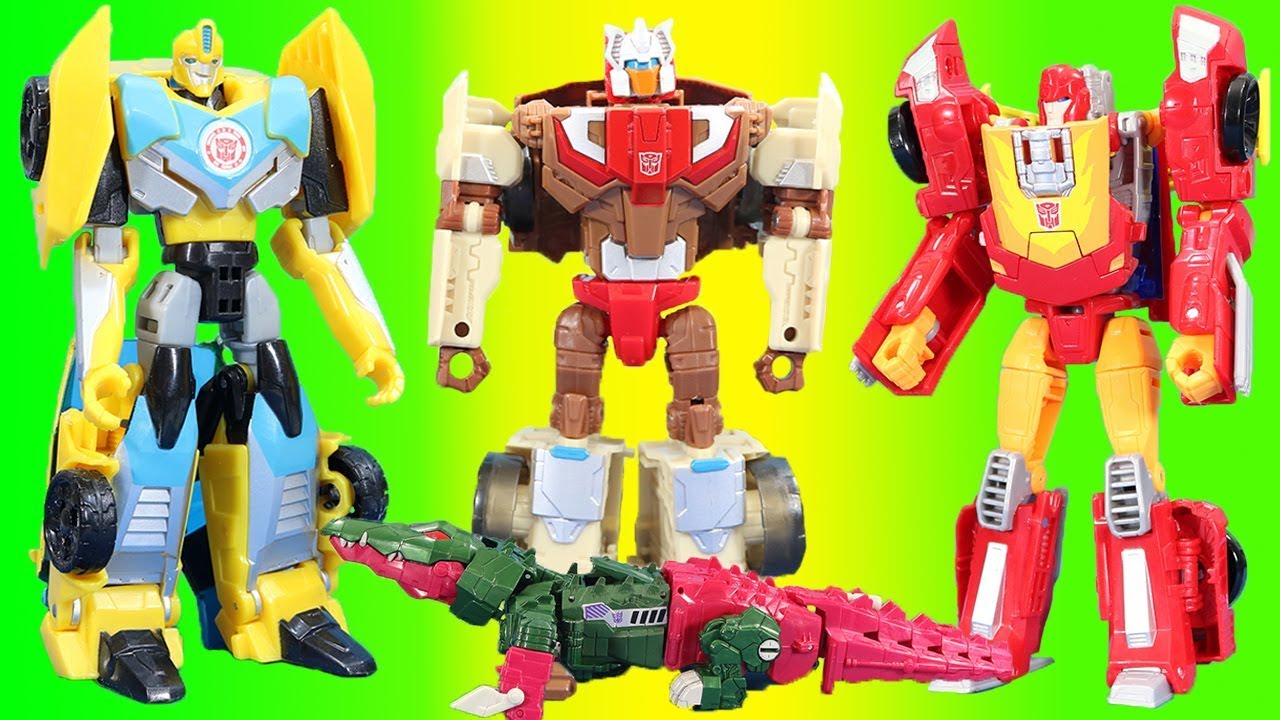 Transformers Generations Hot Rod Titans Return Adventure Bumblebee ...