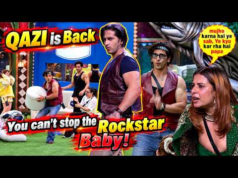 Bigg Boss 20 Big Updates! Live Feed Qazi Comeback! Aasif Rhiti ki Jal Gayi! Rockstar Baby😎 #BB20