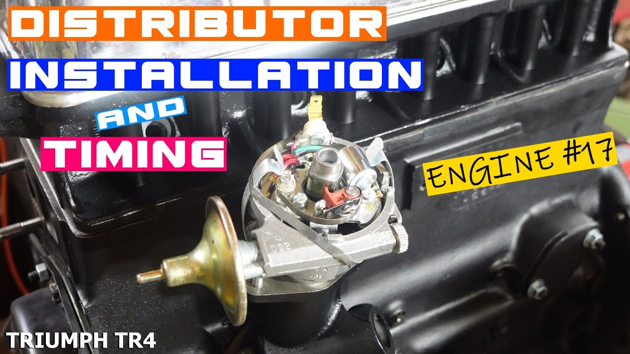 Triumph TR4 - Engine Rebuild #17: Distributor Install | Roundtail ...