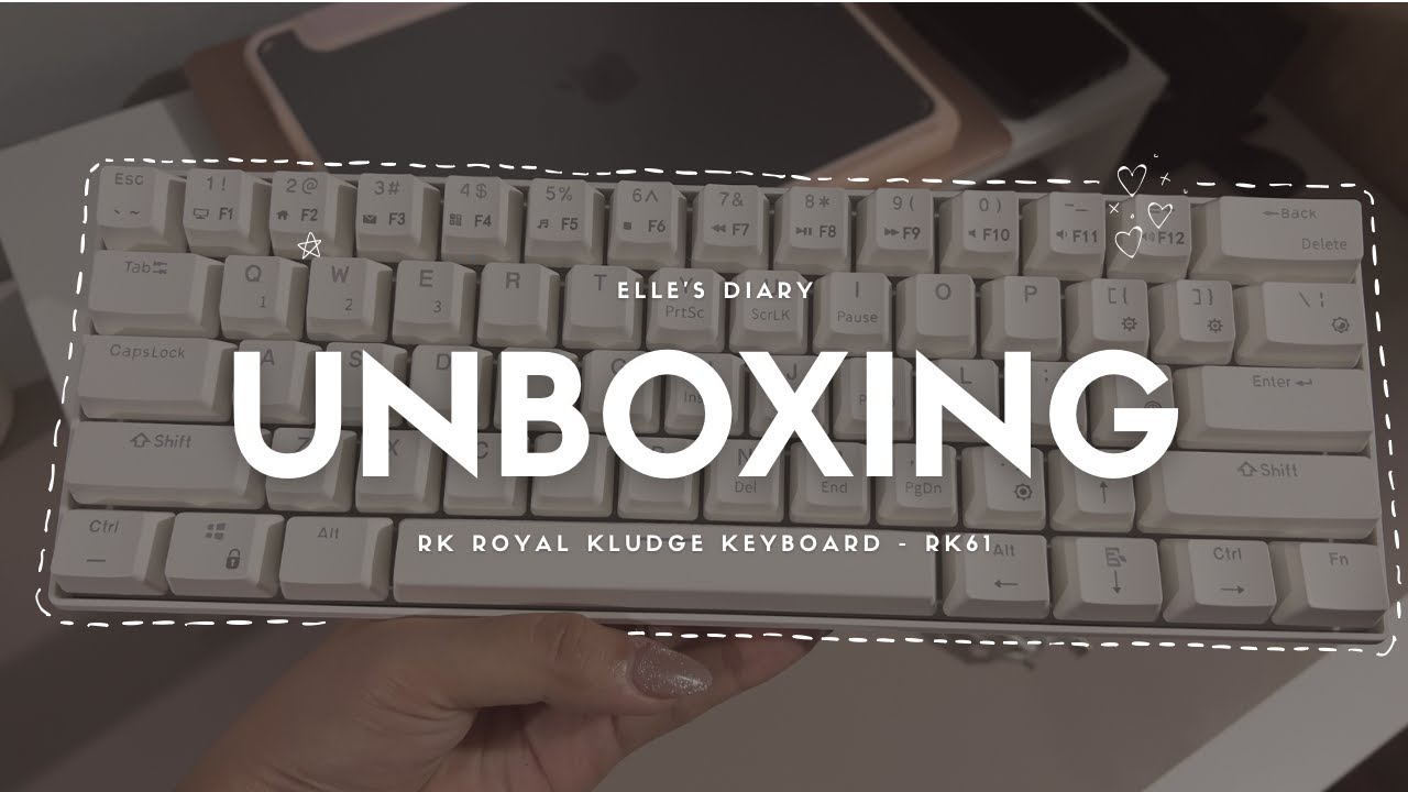 Royal Kludge RK61 Unboxing - Best Budget keyboard for beginners # ...