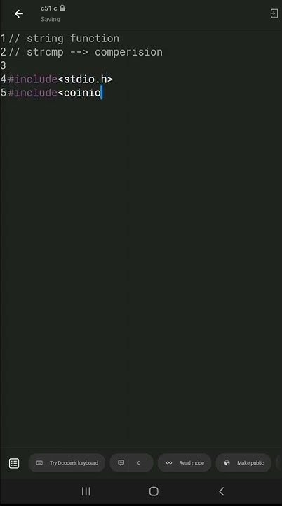 How To Use String Function Strcmp In C Programming Shorts Stringfunctions C51 Youtube