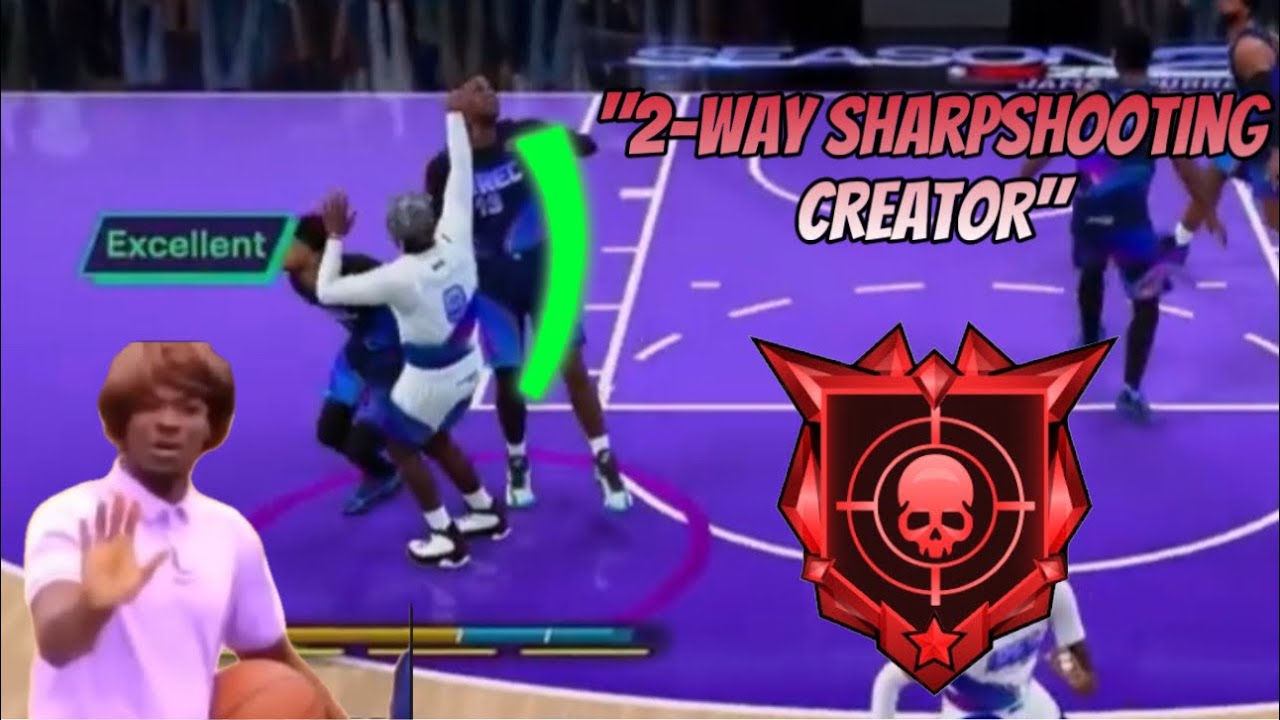 “2-WAY SHARPSHOOTING CREATOR” is the ULTIMATE BUCKET GETTER on NBA 2K25 ...