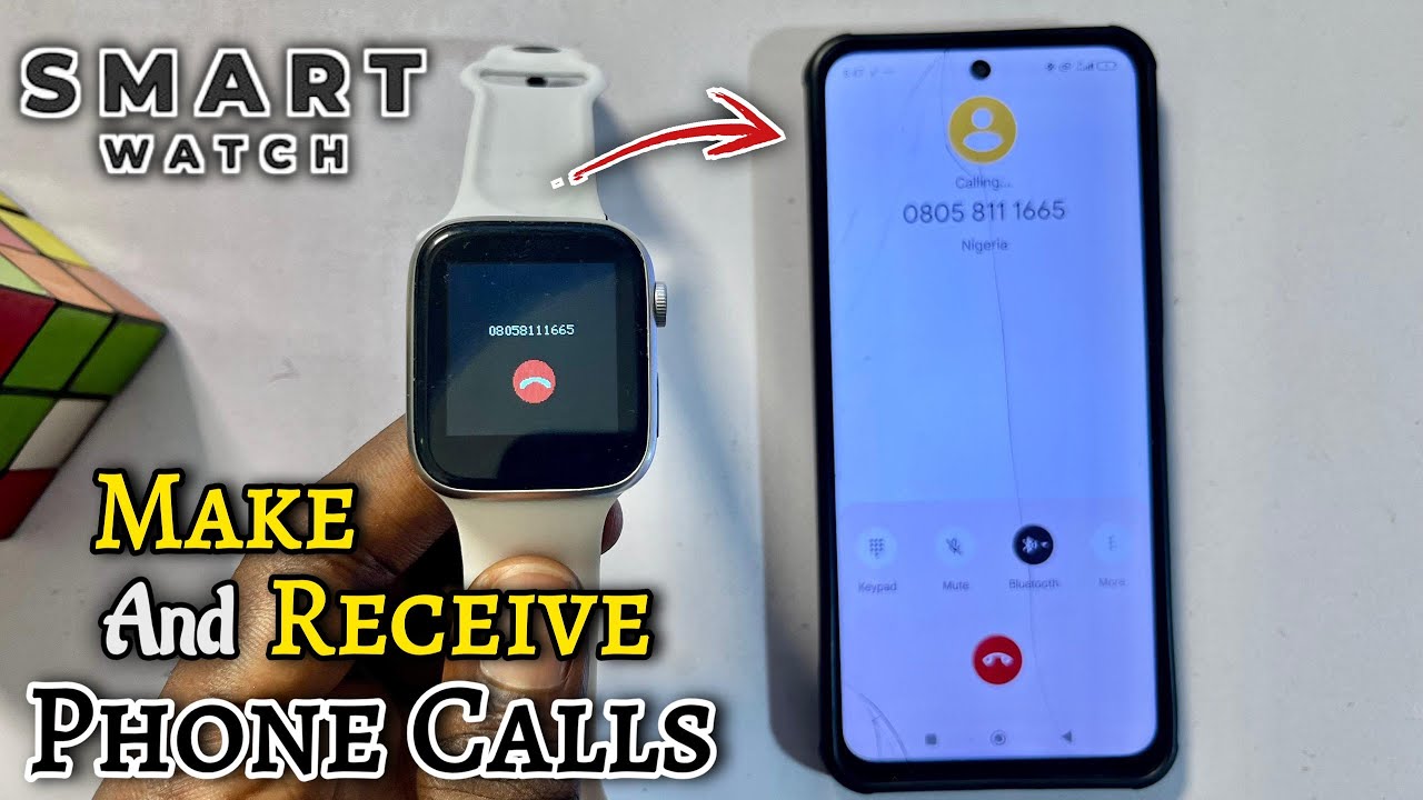 How to Make And Receive Phone Calls on ANY Smartwatch | Smartwatch Call ...