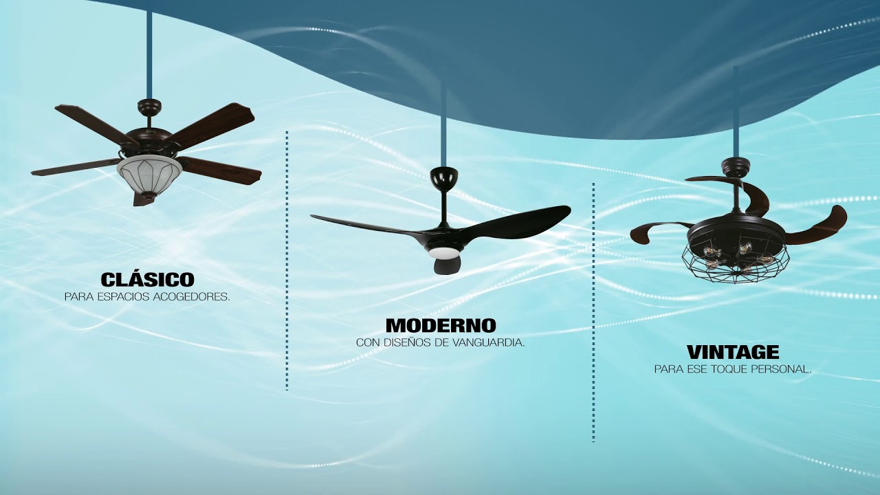 #Publicidad ¿Sabes cómo elegir un abanico de techo? - YouTube