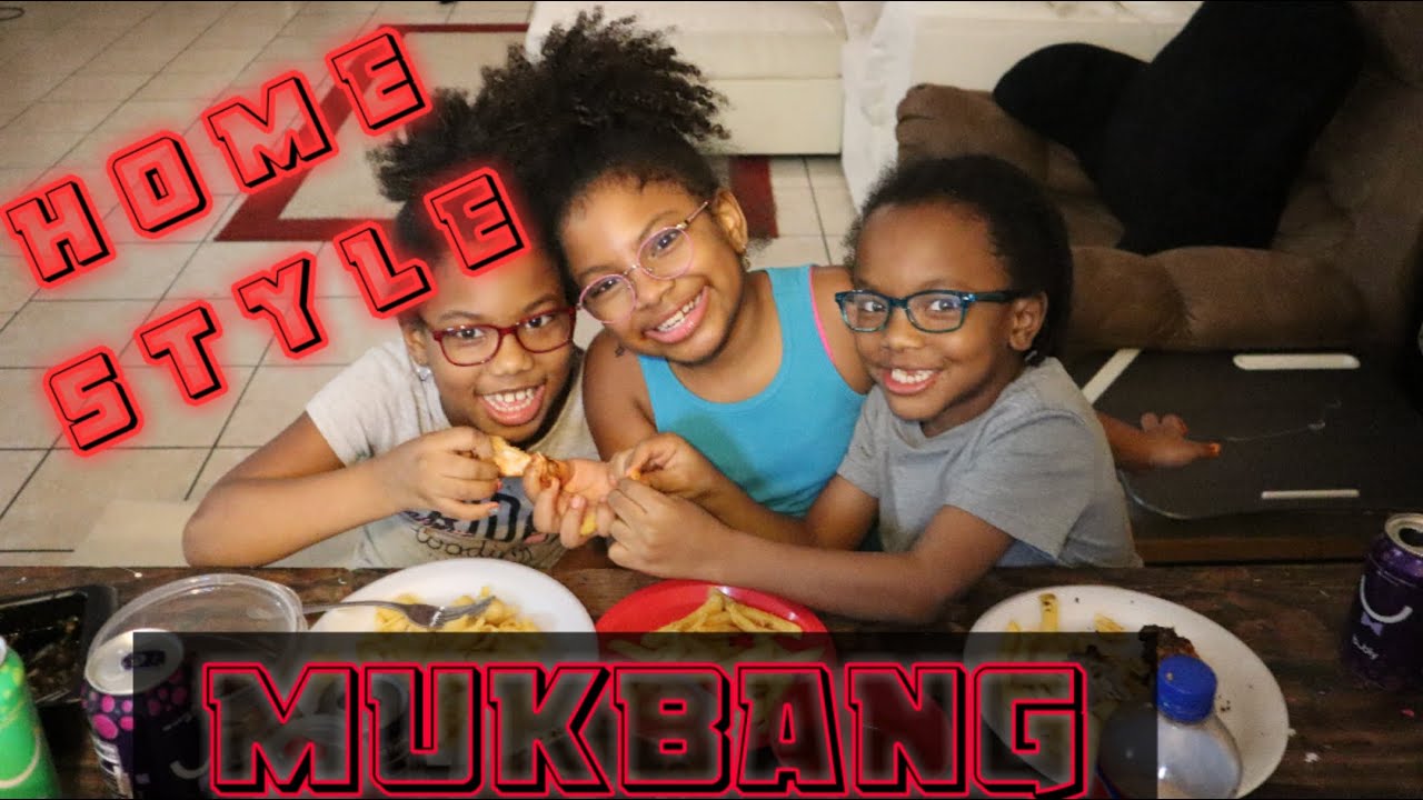 MUKBANG With Kids - YouTube