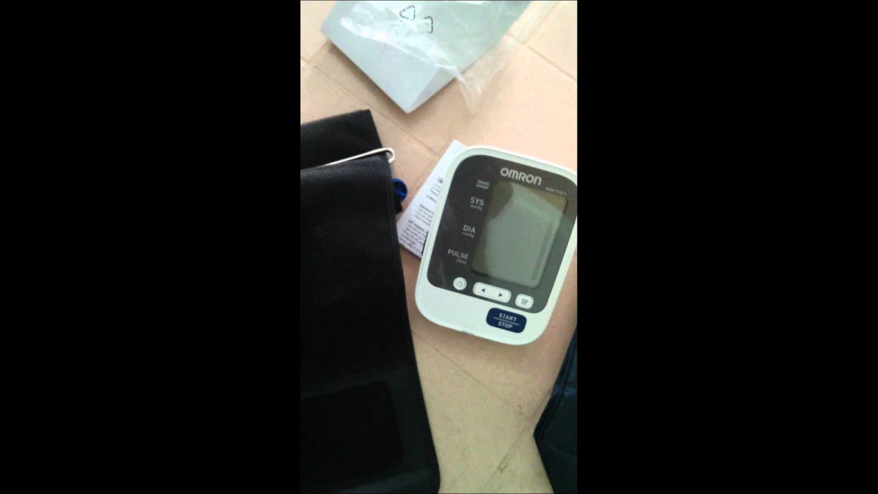Omron Home Blood Pressure Monitor Parts - YouTube