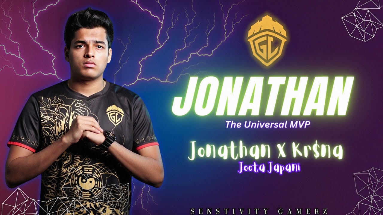 That's How Jonathan Play BGMI in Downfall | Jonathan Gaming X KR$NA ...