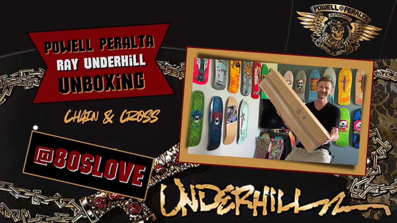 Unboxing Video - Powell Peralta Ray Underhill Skateboard Deck in Black ...