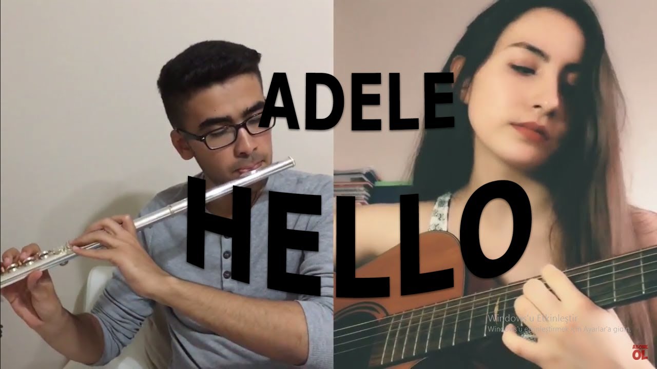 Adele - Hello | Flute & Guitar Fingerstyle Cover - YouTube